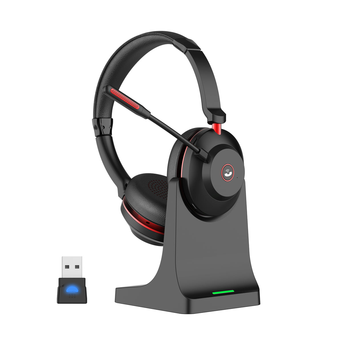 BT-882C Best Sell OEM New Binaural Call Center Bluetooth Headset ...